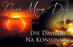 Nuwe Maan Dag: Die Dagbreek Na Konjunksie