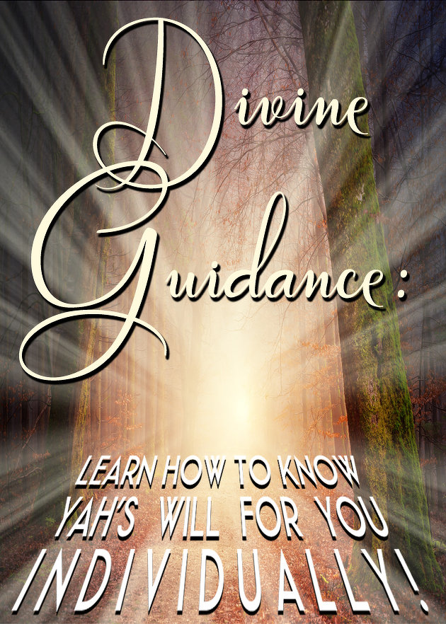 Divine Guidance: Learn how to know Yah’s will for you individually ...